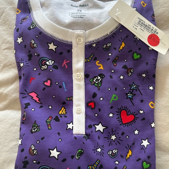 Roller Rabbit | Pajamas | Roller Rabbit Purple Kids Pajama Set | Poshmark